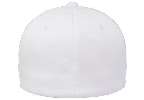 1968 1969 Ford Torino Hardtop Outline Design Flexfit 6277 Athletic Baseball Fitted Hat Cap White S/M