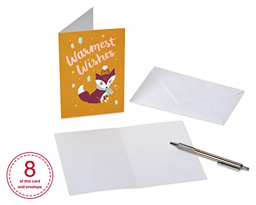 American Greetings Holiday Cards with Envelopes for Christmas, New Years and More, Cute Animals (48-Count)