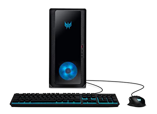 Acer Predator Orion 3000 Gaming & Entertainment Desktop PC (Intel i7-12700F 12-Core, 16GB RAM, 2TB HDD (3.5), GeForce RTX 3070, WiFi, Bluetooth, Win 10 Pro) with G2 Universal Dock