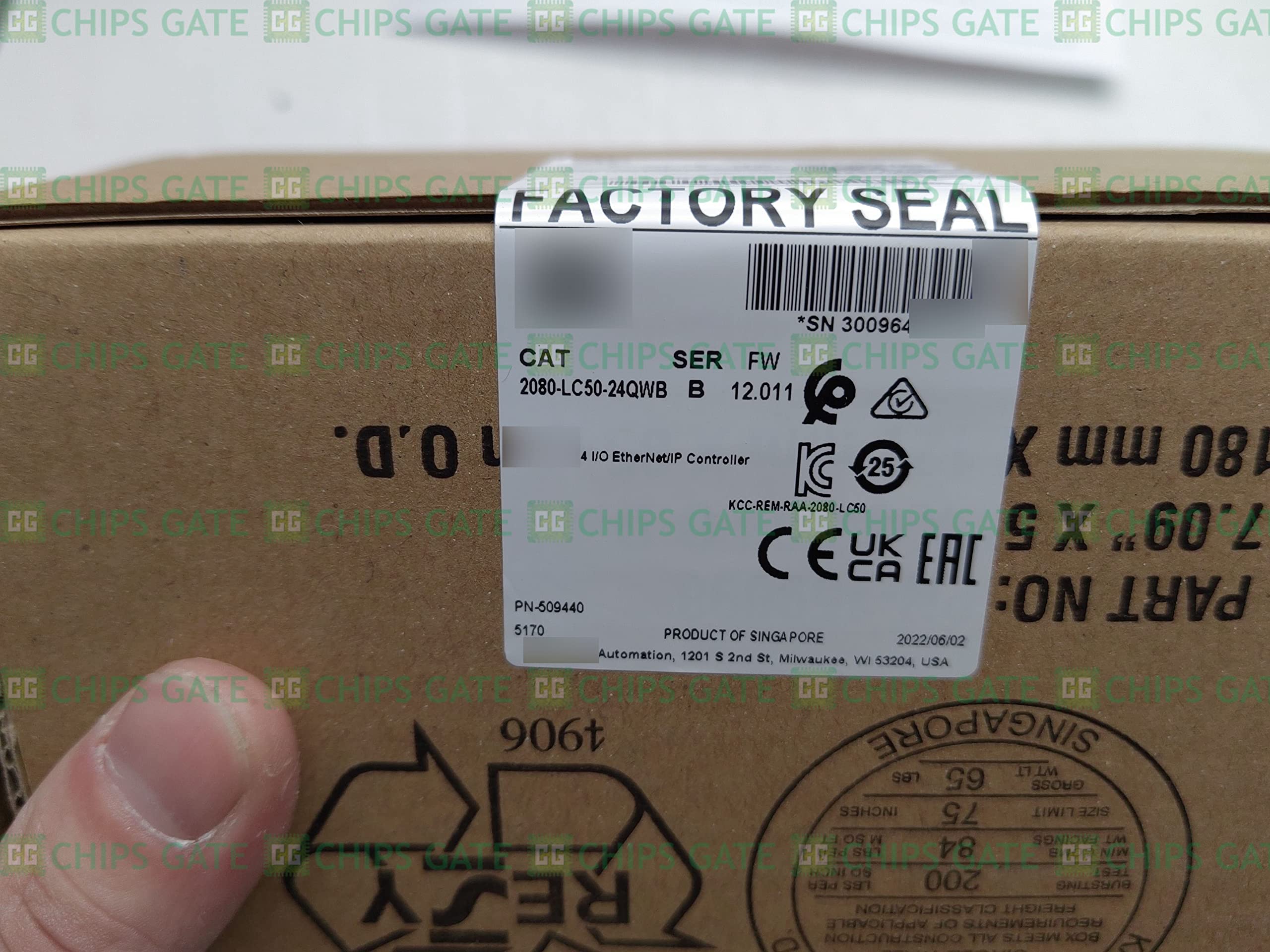 24 I/O Controller 2080-LC50-24QWB New Factory Sealed