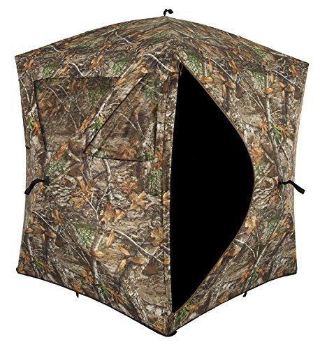 Ameristep AMEBL3000 Care Taker Ground Blind, Hubstyle Blind in Realtree Edge