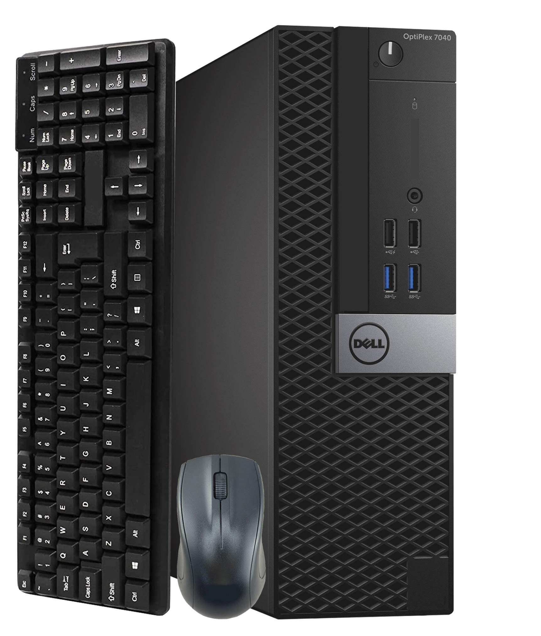 Dell OptiPlex 7040 SFF Computer Desktop PC, Intel Core i5 6500 3.2GHz Processor, 16GB Ram, 2TB SSD,Wireless Keyboard & Mouse, WiFi | Bluetooth, HDMI, Windows 10 Professional (Renewed)
