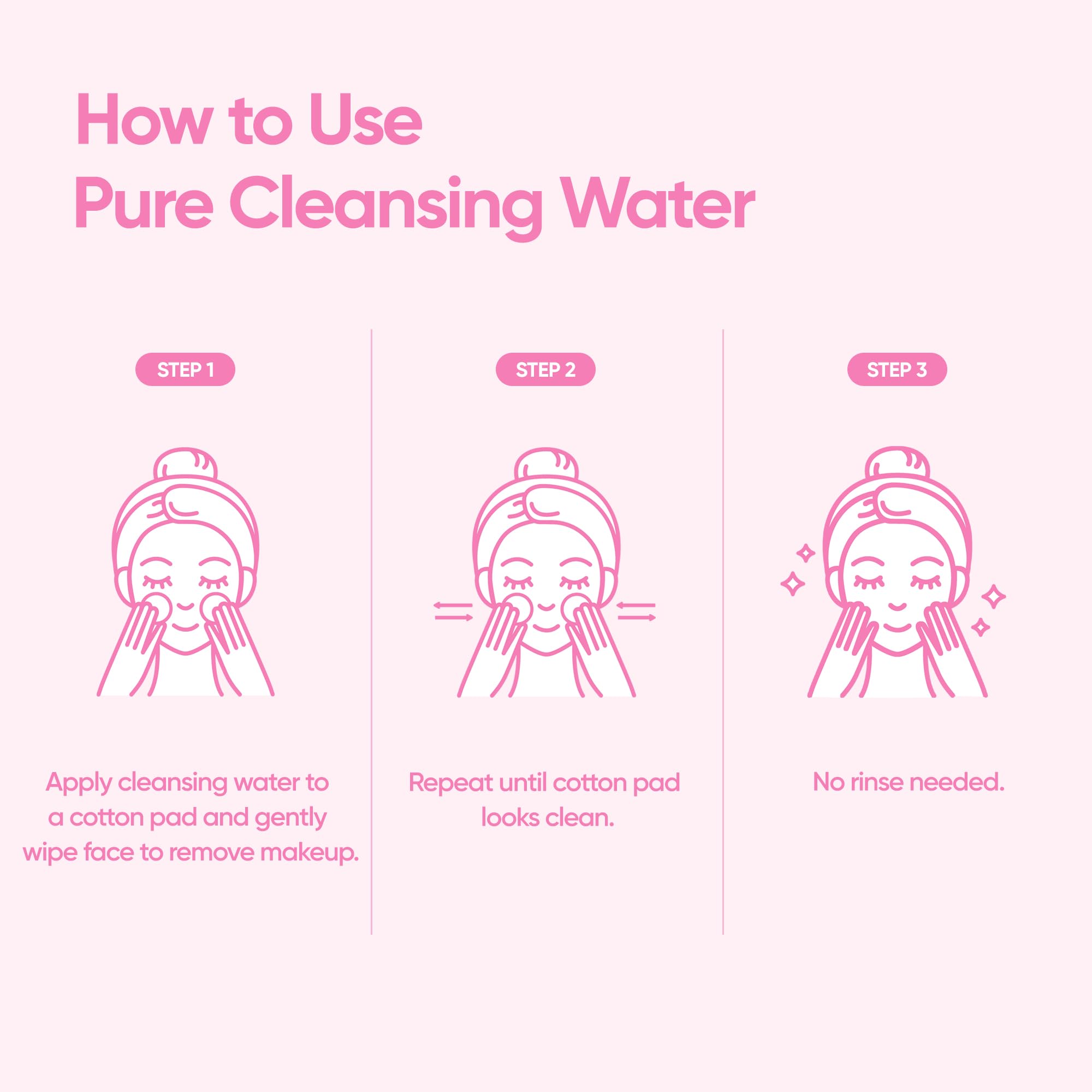 BANILA CO Clean It Zero Pure Cleansing Water | Gentle Cleanser for Sensitive Skin | Micellar Water Makeup Remover No Rinse & Oil Free (310ml / 10.48 fl.oz)