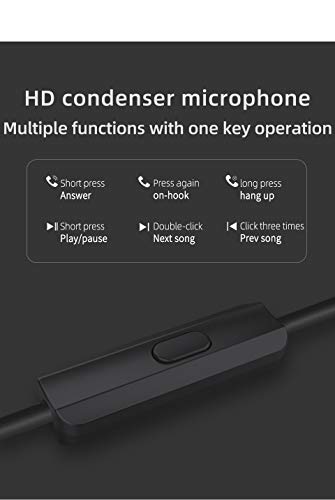 CCA CST in Ear Earbuds, Dual Magnetic Dynamic Drivers Earphones 3.5mm Jack with Mic and Inline Control Noise Isolating Lightweight Headphones for Music Video Phone Call Gaming, (Gold with Mic) …