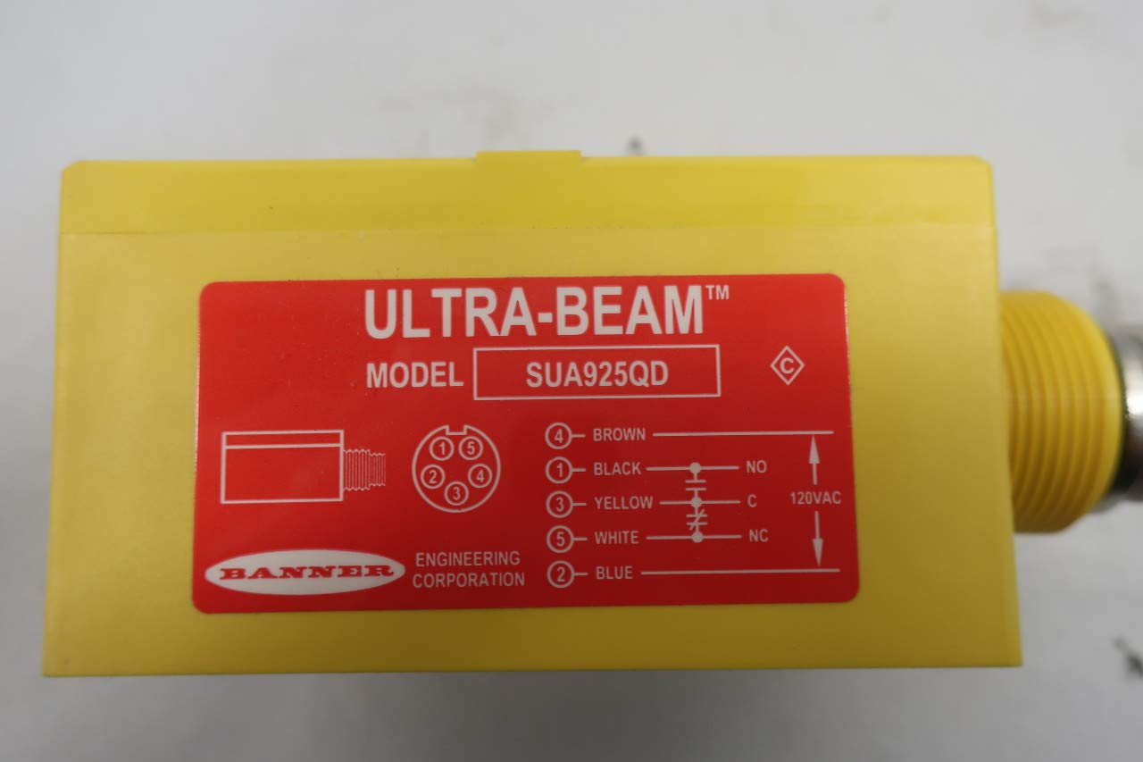 BANNER SUA925QD Ultra-Beam Proximity Sensor 120V-AC