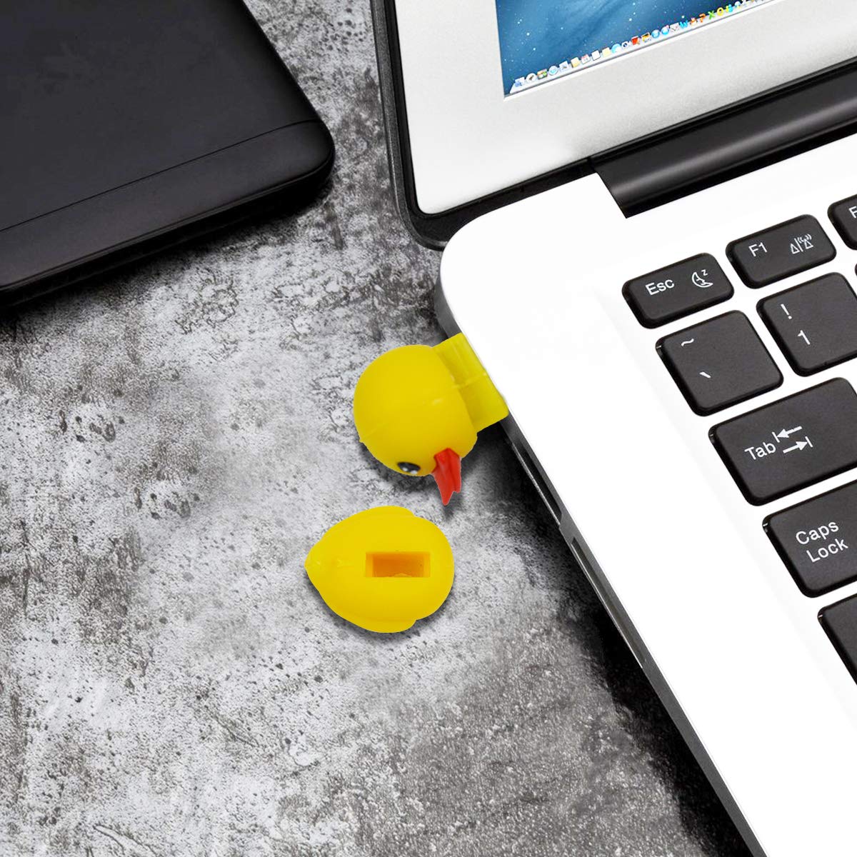Cute Flash Drive 32GB, EASTBULL USB 2.0 Duck Novelty Flash Drive Thumb Drive Memory Stick Jump Drive for Data Storage (1 PCS)
