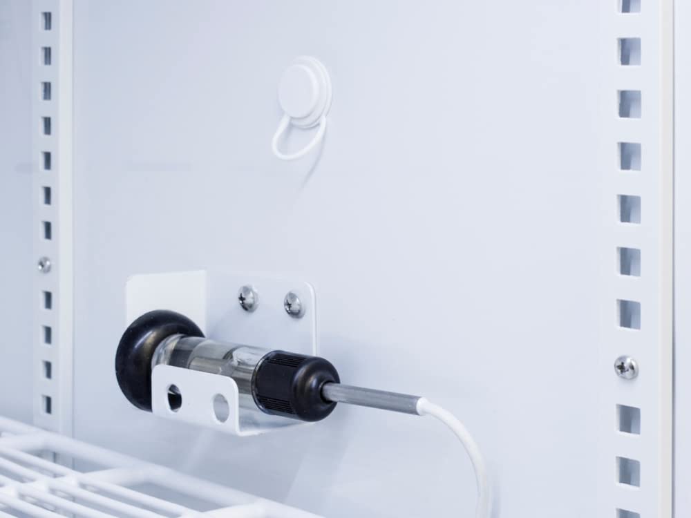 Summit Appliance ARS18PV Performance Series Pharma-Vac 18 Cu.Ft. Upright All-refrigerator for Vaccine Storage with Silver-ion Handle, Keyed Lock and Hospital Grade Cord with 'Green Dot' Plug, White