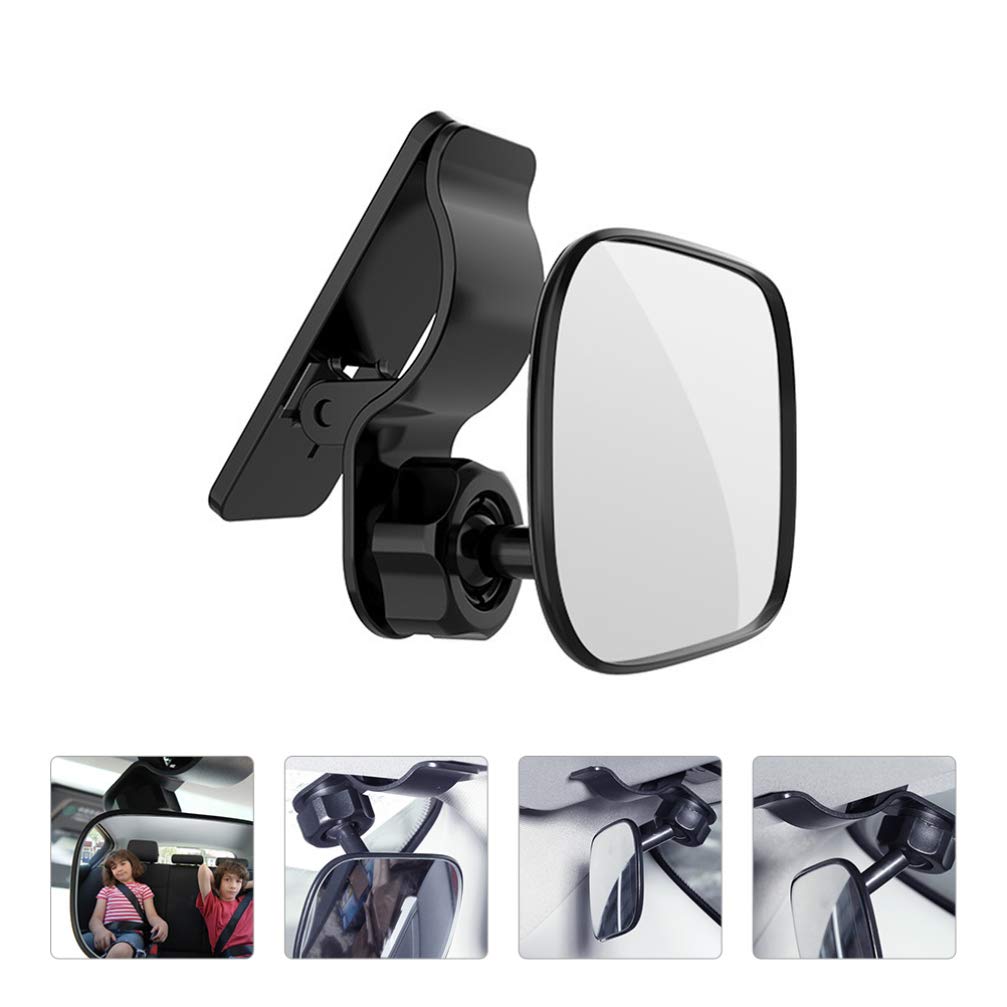Garneck Baby Mirror for Car Back Seat 360 Wide Angle Car Mirror for Baby with Rear Facing Back Seat Full View for Toddler Children