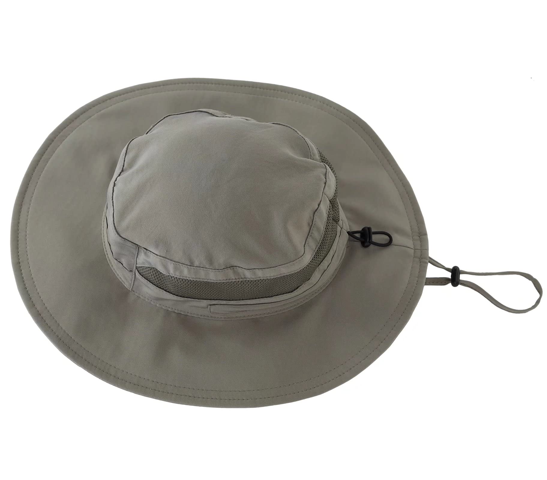 Connectyle Baby Boys Summer Sun Hat UPF 50+ Wide Brim Beach Hat Kids Bucket Fishing Hat S Army Green