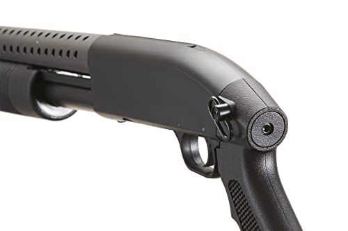 Airsoft Shotgun Metal Barrel Single Shot Pump Action 300 FPS (Airsoft Gun) with Airsoft Tactical Pistol Grip