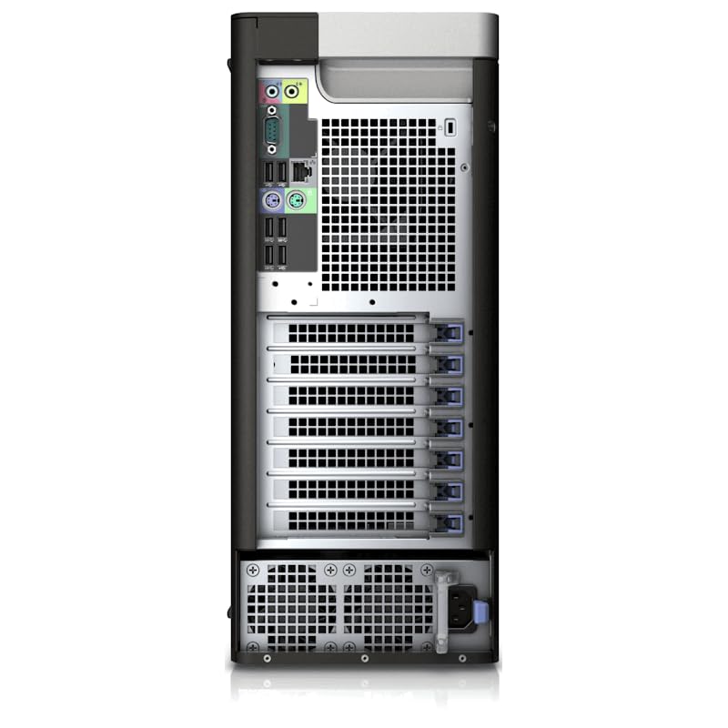 Dell Precision T7810 Mid-Tower Workstation - 2X Intel Xeon E5-2680 v3 2.5GHz 12 Core Processors, 128GB DDR4 Memory, 256GB NVMe SSD, 2TB HDD, Nvidia Quadro K5200, Windows 10 Pro. (Renewed)