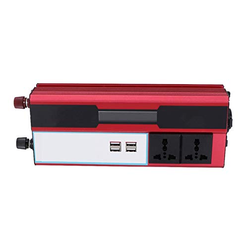 10Pcs Sinus Solar 4000W-220‑240V Pure Sine Wave Battery Converter 4000W Car Power Inverter Solar Power Inverter Wave Digital Display Phone 4 USB Charger