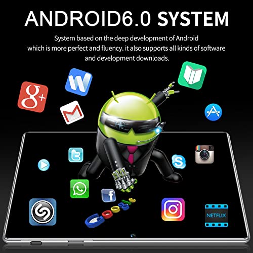 2022 New 8.0 Inch Tablet, Android 6.0 1GB+ 16G Octa-Core, Dual SIM &Camera WiFi Tablet PC Computer US