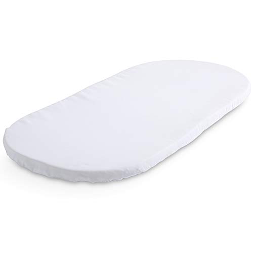 Delta Children Fitted Bassinet Sheet Set, 2-Pack – Compatible with The Following Bassinets: 27201, 27202, 27302 and 27303