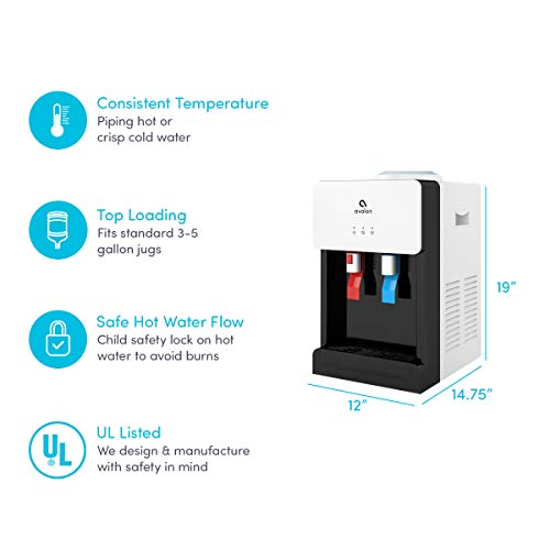 Avalon A1CTWTRCLRWHT Water Dispenser, White