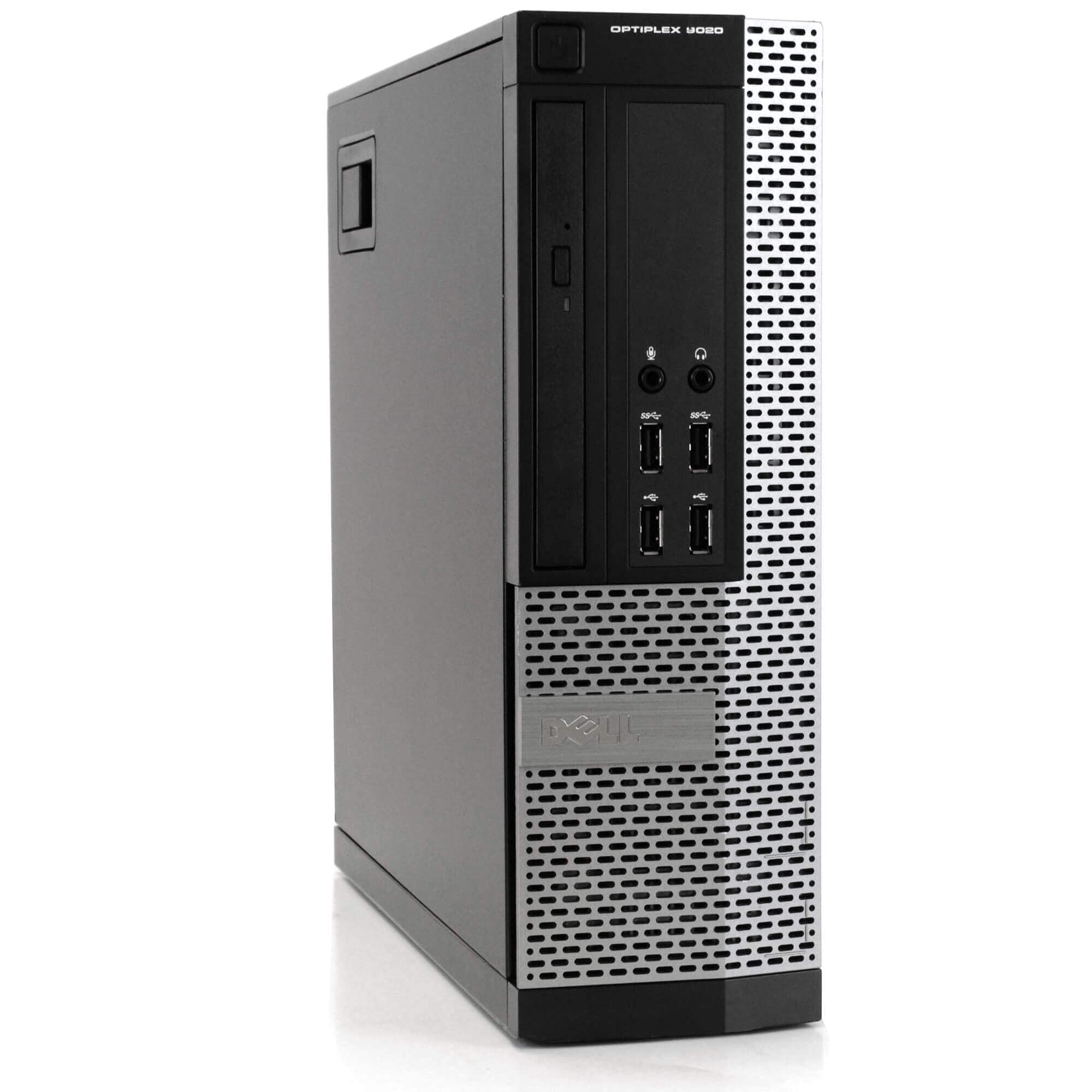 Dell Optiplex 9020 Desktop Computer PC, 16GB RAM, New 4TB Hard Drive, New 24 LCD Monitor, Windows 10 Home 64 Bit (Renewed)
