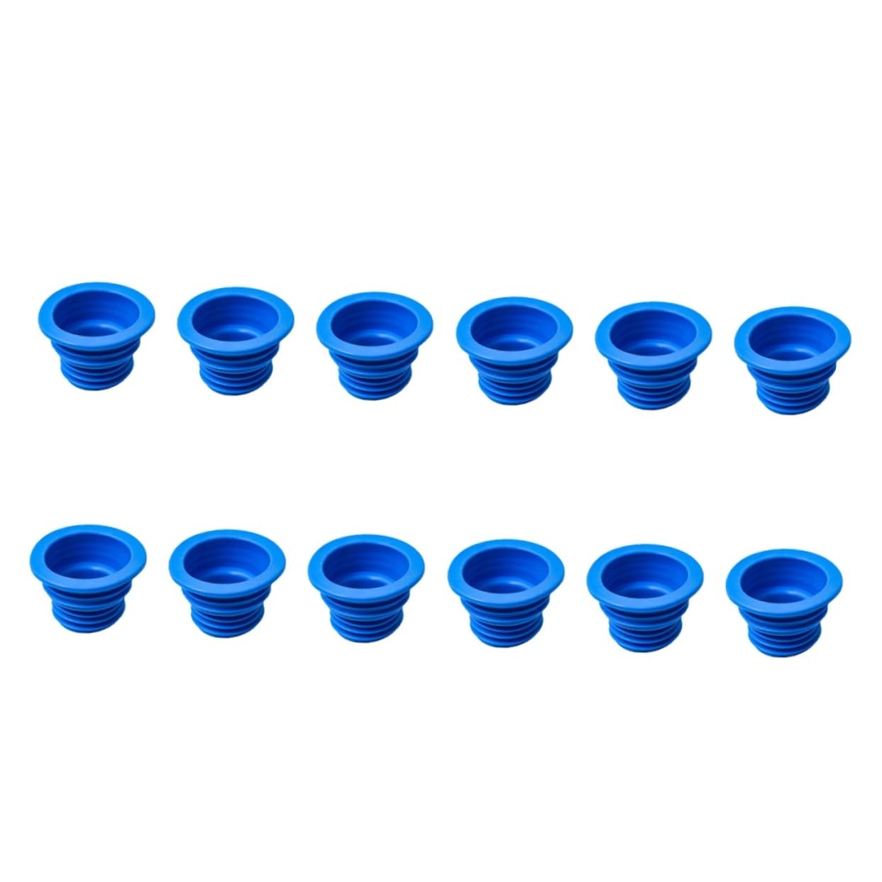 24 Pcs Bathtub Stopper for Bathroom Silicone Sink Cover Kitchen Accessories Silicone Sink Plug