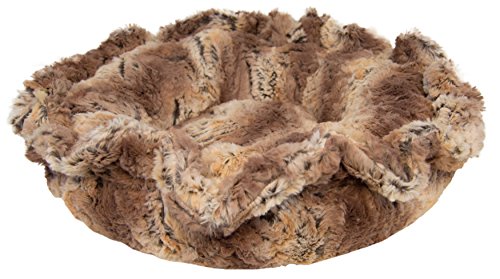 Bessie and Barnie Ultra Plush Simba Deluxe Luxury Dog/Pet Lily Pod Bed Machine Washable