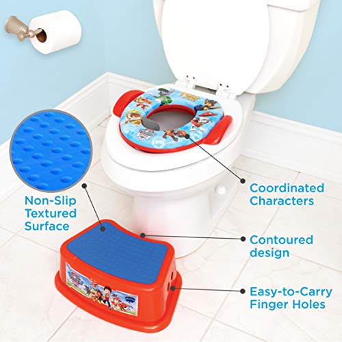 Ginsey PAW Patrol Calling All Pups, 4 Piece Premium Potty Training Starter Set