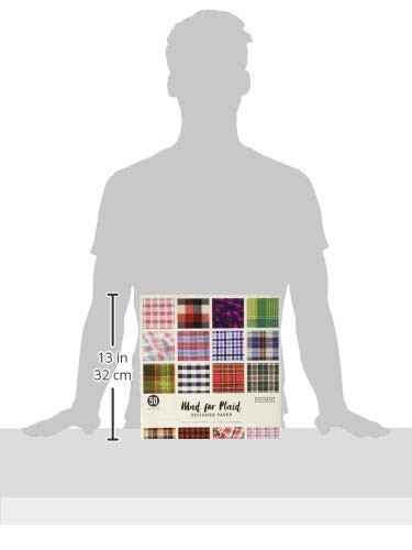 12in Designer Paper Mad for Plaid (Style may vary), Bright Ideas, 12" X 12"
