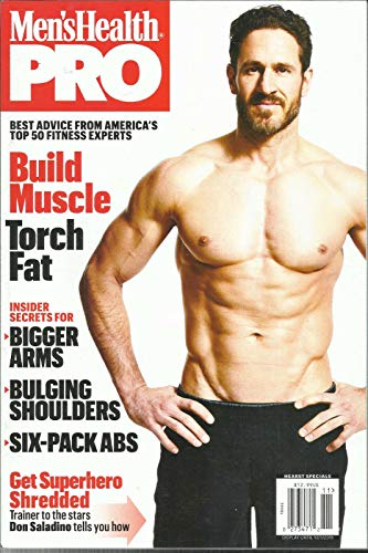 MEN'S HEALTH PRO MAGAZINE, BUILD MUSCLE * SIX - PACK ABS SPECIAL ISSUE, 2019