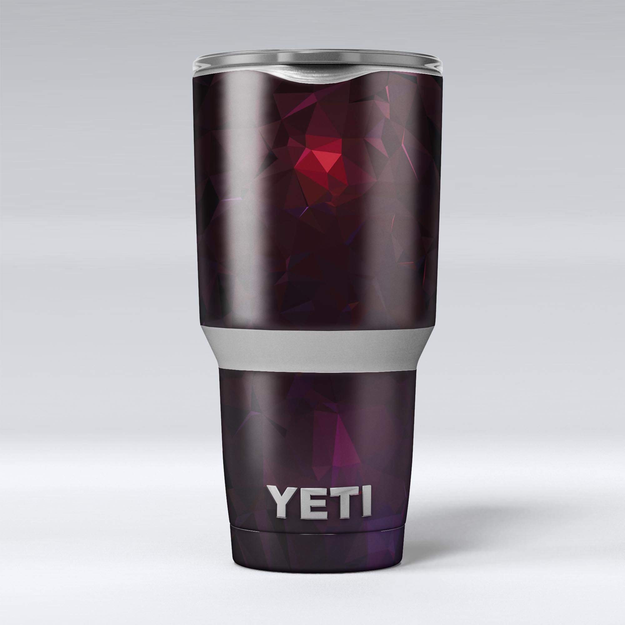 Design Skinz Dark Age Geometric V13 - Skin Decal Vinyl Wrap Kit Compatible with The Yeti Rambler Cooler Tumbler Cups