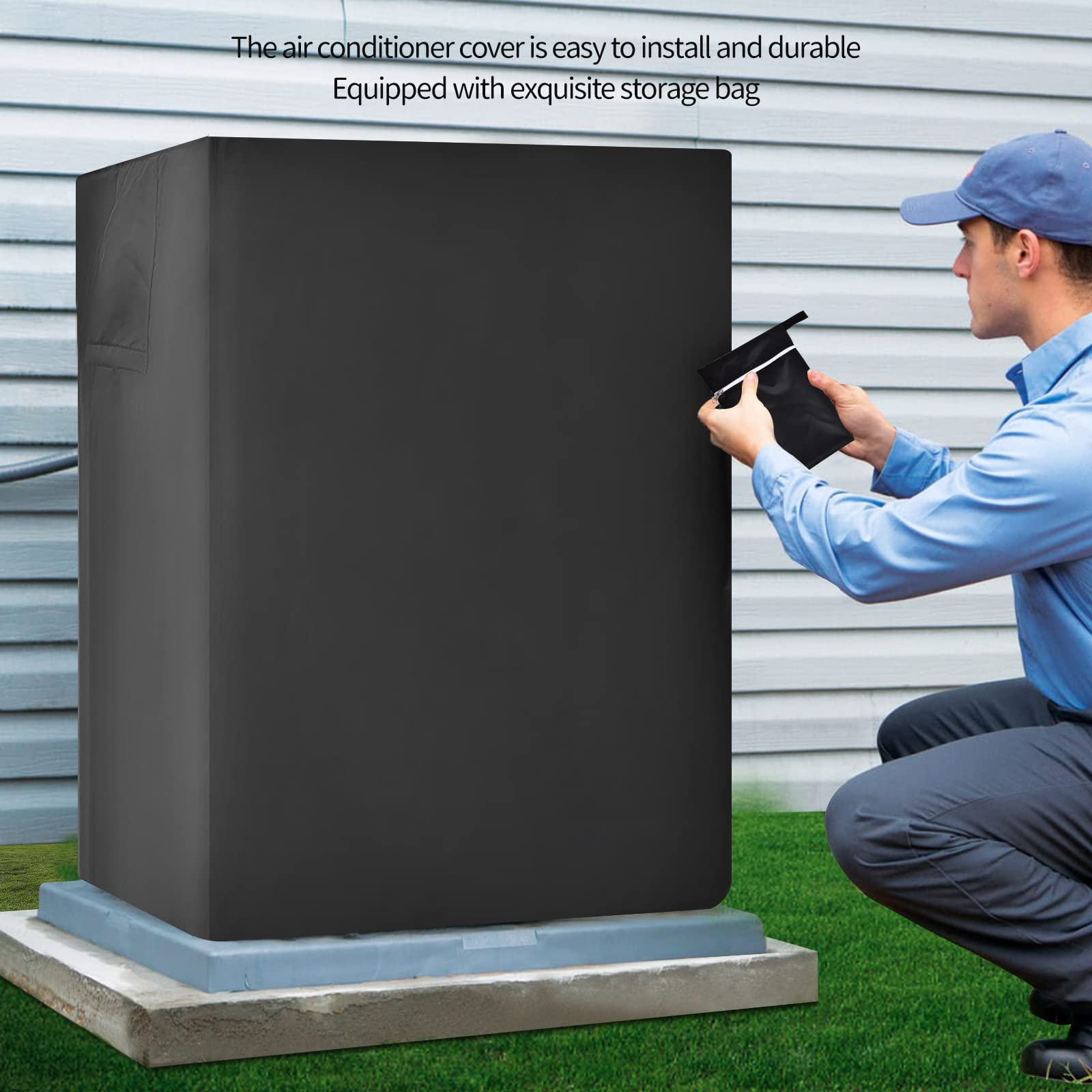 Air Conditioner Covers For Outside Units Ac Cover For Outside Unit Ac Cover Air Conditioner Cover (30x30x32 in)