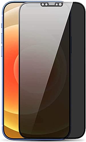 for iPhone 12 Pro MAX 11 Pro Max Ceramic Privacy Soft Film,Privacy Full Covered Soft Anti Spy Screen Protector Film,HD/Matte Black 2 Packs (Matte Black, for iPhone 12 Mini)