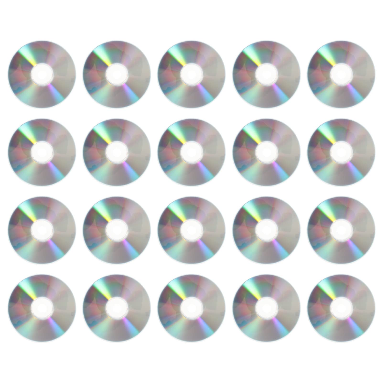 50pcs Hand Decorated Discs Decorative DIY Discs Creative Cd Discs DIY Household Cd Discs Home DIY Discs DIY Cd Discs Craft Material Bird Cd Discs Handmade DIY Cd Discs