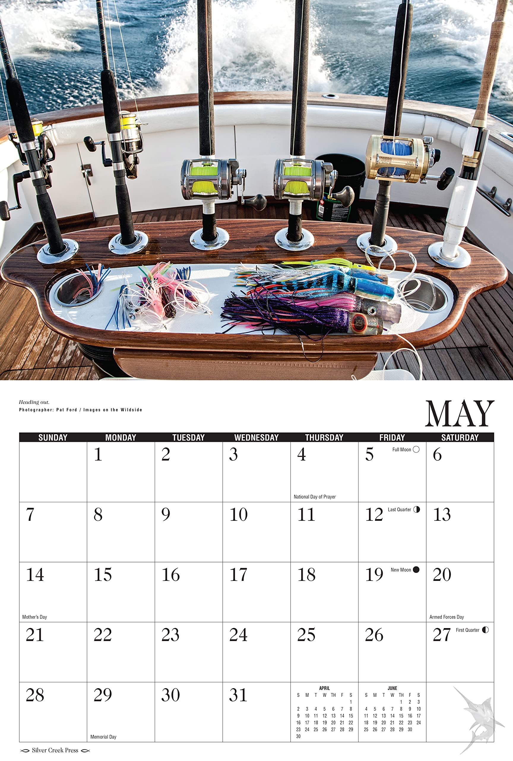 2023 Saltwater Sportsmen & Trophy Game Fish Calendar
