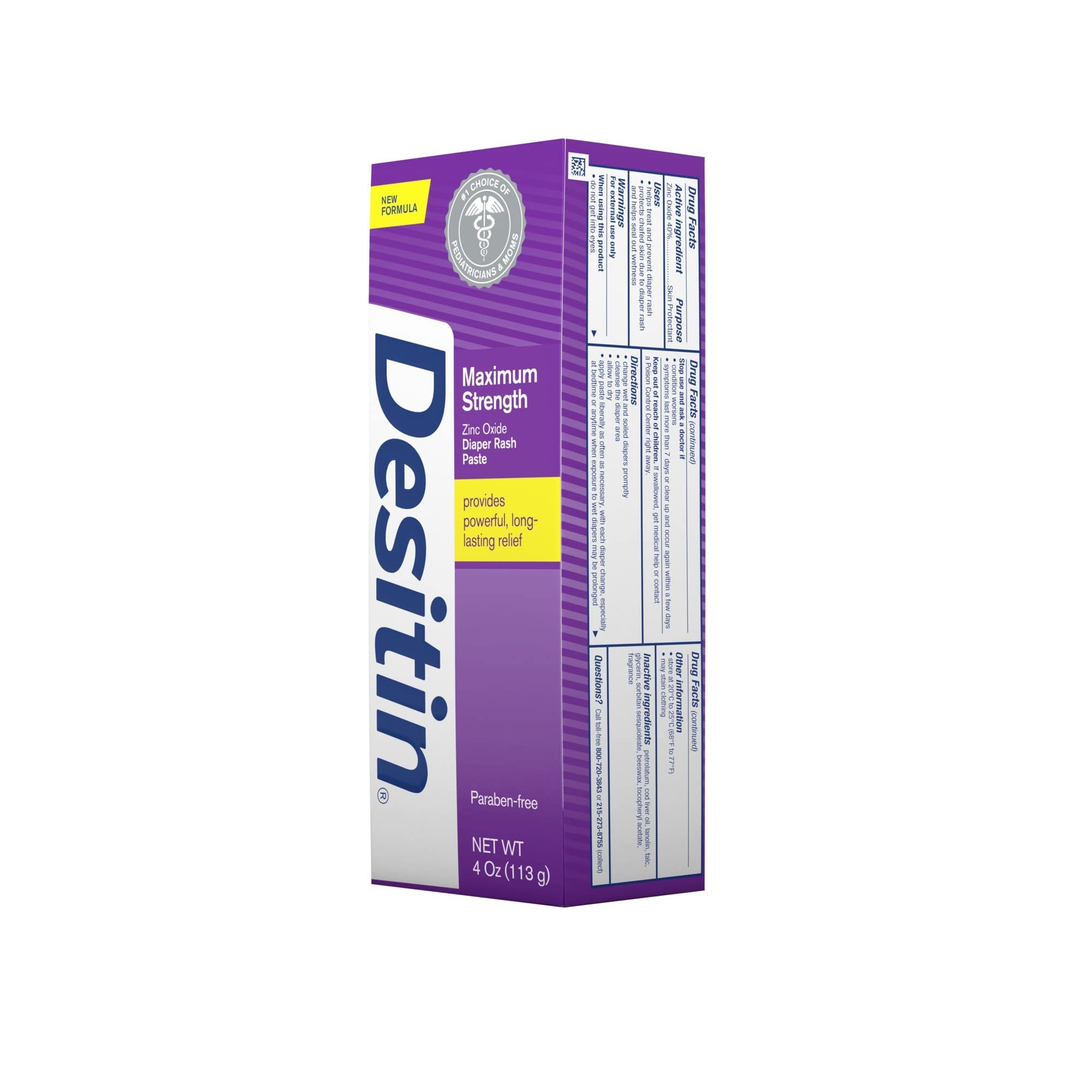 Desitin Ointment, 4oz. per Tube