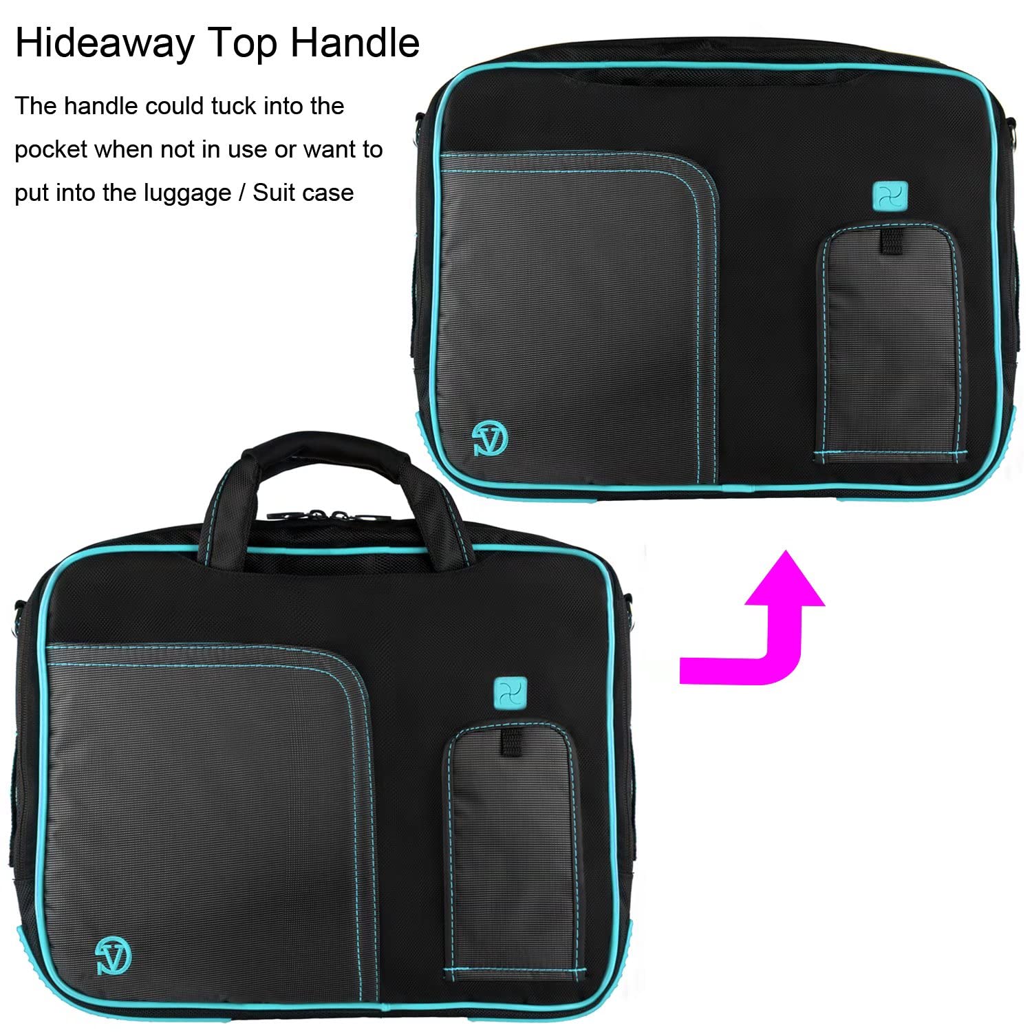 11.6 12 Inch Laptop Bag for Samsung Galaxy Tab S7 FE, Galaxy Tab S8 Plus, for TCL NxtPaper 12 Pro, for ZTE Axon Pad