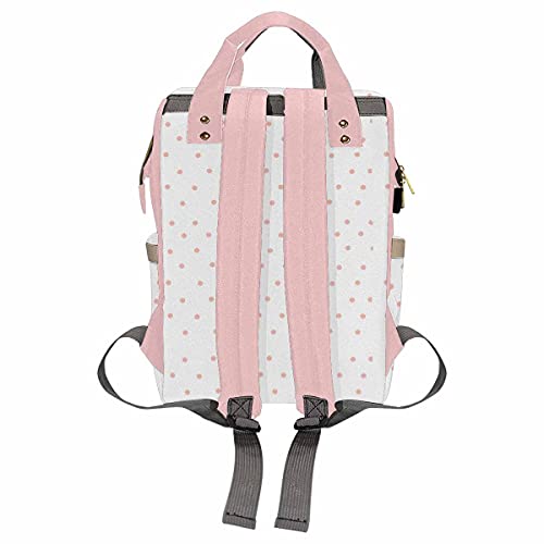 InterestPrint Custom Name on Diaper Bag, Sloth Animals Diaper Bag Nappy Bags Travel Shoulder Daypack Mummy Backpack Custom Gift for Mom Girl