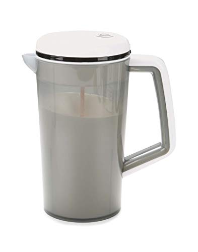 Baby Brezza Electric One Step Formula Mixer Pitcher - Motorized Mixing System for Infant Formula Powder - Large Capacity, Mix 28oz of Formula at Once - Portable for Travel