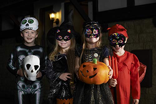Funnlot Kids Halloween Crafts Ages 4-8 Scratch Halloween Arts and Crafts for Kids Halloween Craft Kit Halloween Activities for Kids Halloween Classroom Decorations