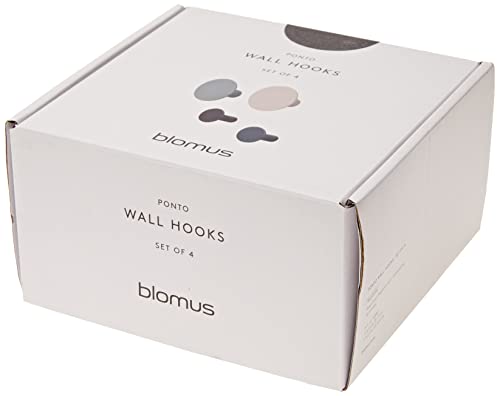 Blomus Wandhaken-65801 Wall Hook Set, Multi-Colour, 4.5 cm