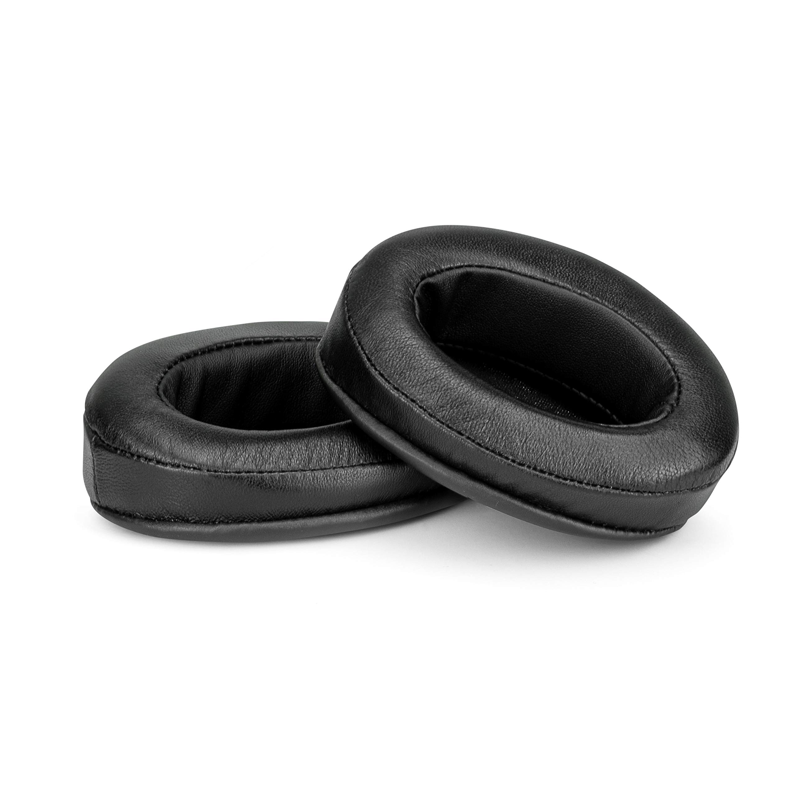 Brainwavz Sheepskin Leather Angled Memory Foam Earpad - Suitable for Large Over The Ear Headphones - AKG, HifiMan, ATH, Philips, Fostex
