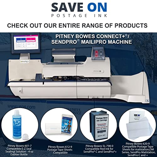 Save On Postage Ink Compatible Quadient ISINK34 High Capacity Ink Cartridge β Neopost Red Ink Cartridge for Postage Machine Ink β Quadient ISINK34 Postage Meter Ink Cartridge