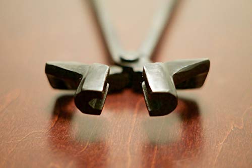BetterForge 17" Z-Type Offset Blacksmith Tongs for Knife Making
