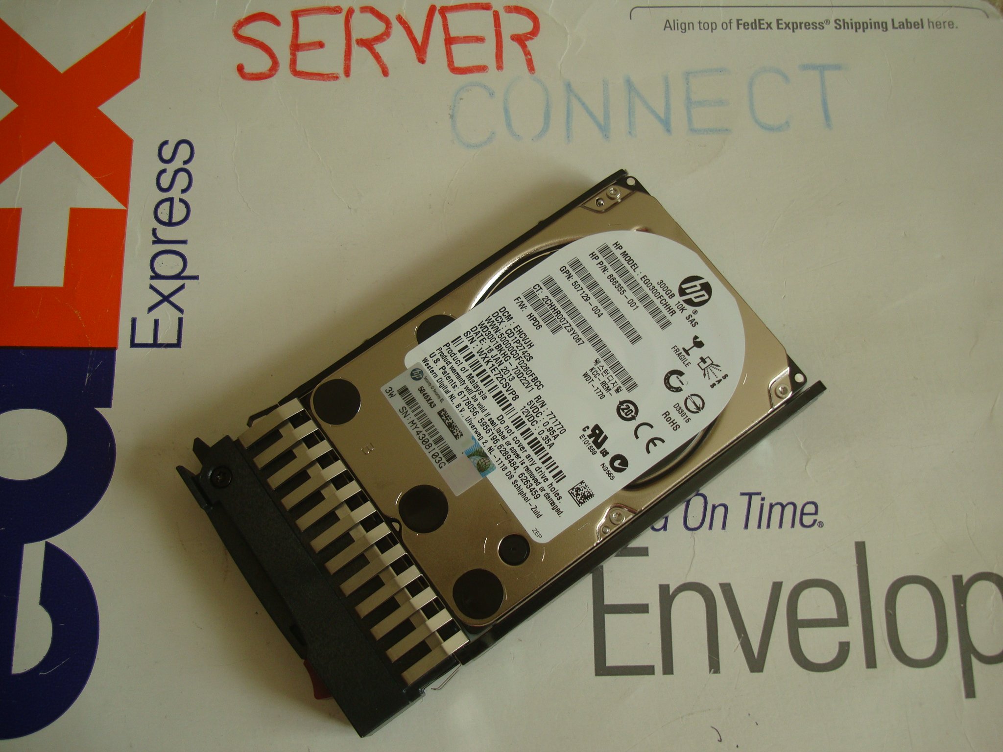 605832-002 HP 1-TB 6G 7.2K 2.5 DP MDL SAS HDD