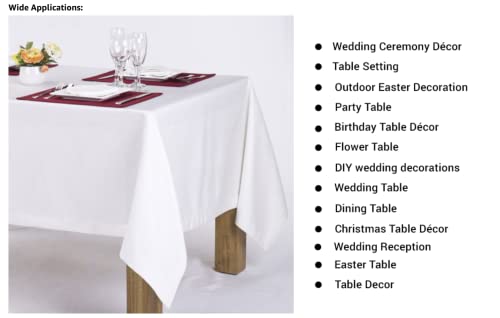 AK TRADING CO. 60 x 102-Inch Rectangular Polyester Tablecloth - Sage