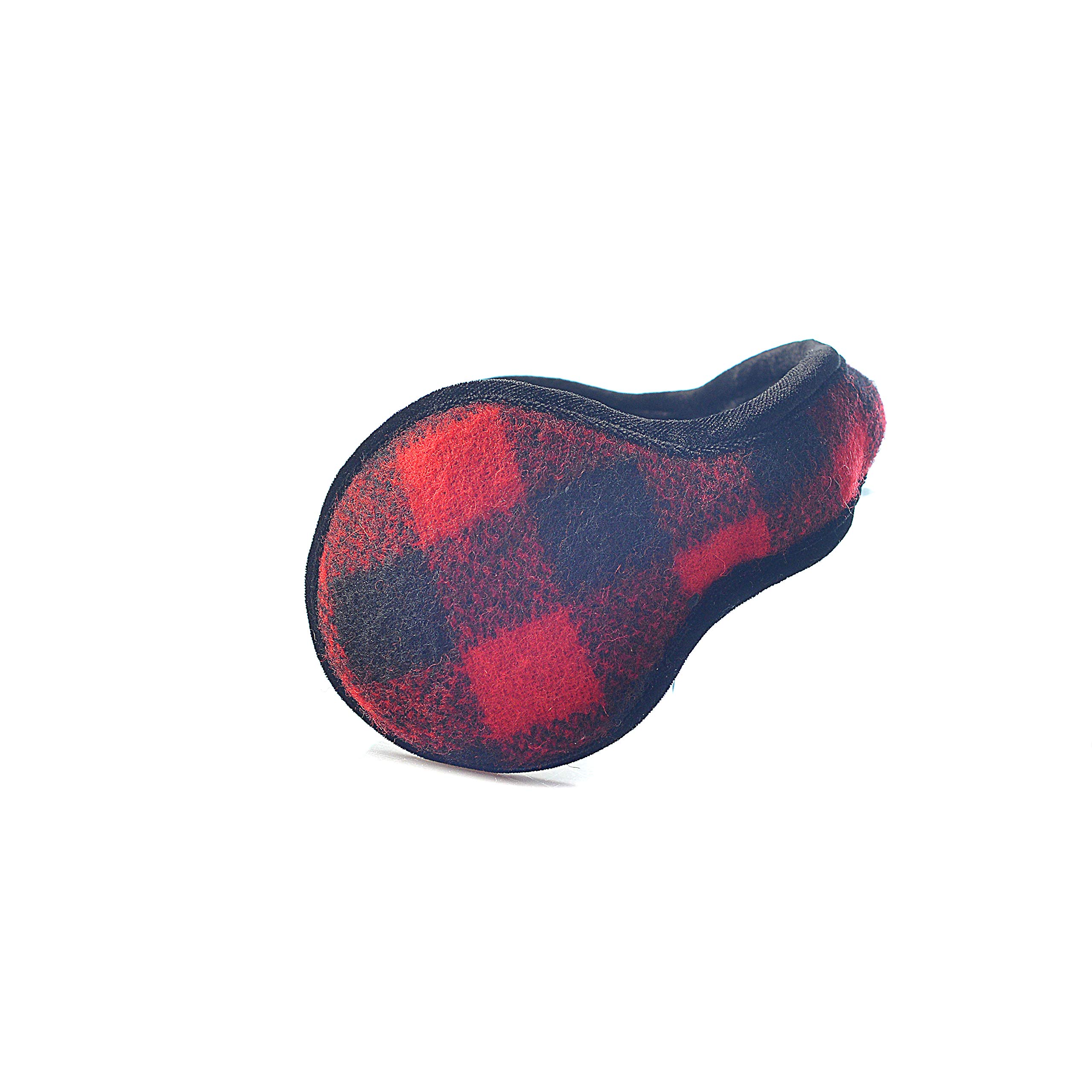 180s Men's Wool Behind-the-Head Ear Warmer (Black)