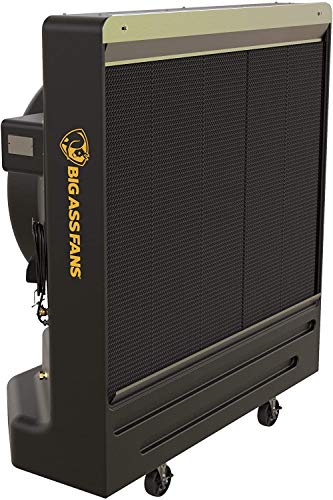 Big Ass Fans Cool-Space 400 Portable Evaporative Cooler, 36 Inch Diameter Fan, Indoor or Outdoor Use, Continuous or Fillable (46 Gallon Capacity), Variable Speed