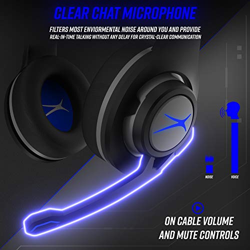 Premier Accessory Group Stereo Headphones, Gaming Headset for Mobile Phones, PC, PS4, and Xbox (AL2000)