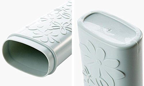 2PCS Portable PP Plastic Toothbrush Toothpaste Holder Case for Travel Use Color Random