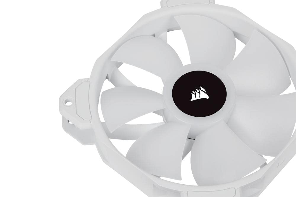 CORSAIR iCUE SP120 RGB Elite Performance 120mm White PWM Single Fan