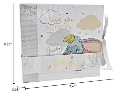 Disney Magical Beginnings Photo Album 50 x 4' x 6' - Dumbo Love You Mummy, Gold