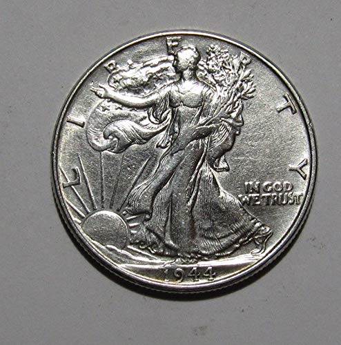 1940-1945 U.S. Walking Liberty Silver Half Dollar Coin Half Dollar About Uncirculated Condition