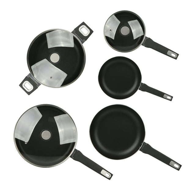 13 Piece Non-stick Cookware Set, Kitchen Kitchenware Cooking Pots & Pans Kits, Dishwasher Safe, Compatible with All Stovetops