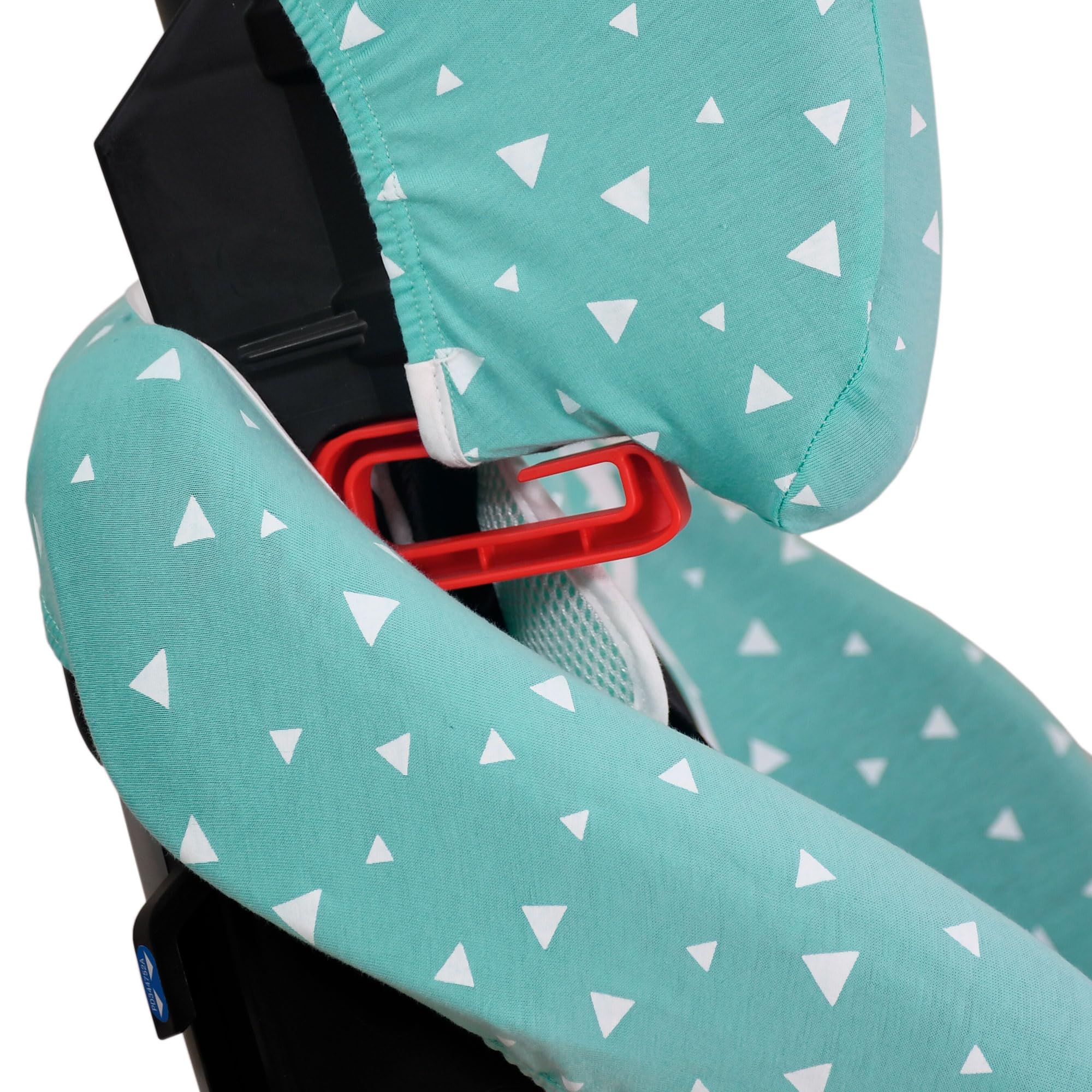 JYOKO Kids Cover Liner Made Cotton Compatible with Graco Milestone (Black Star)